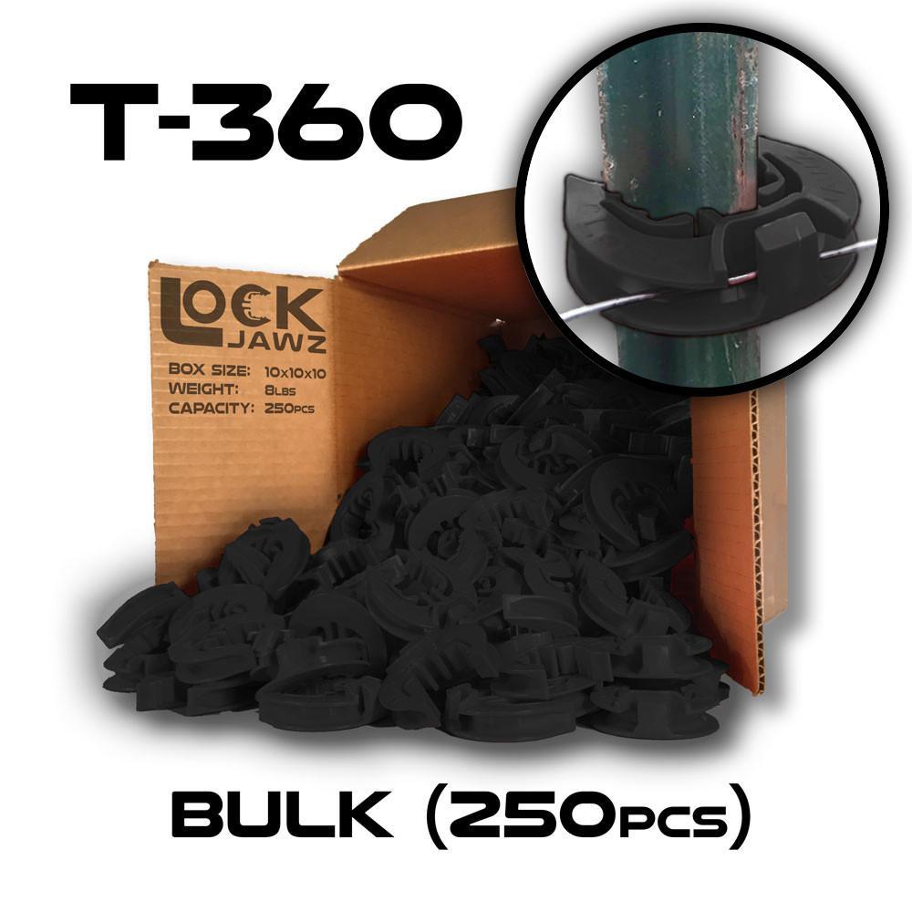 Lock Jawz Insulators | 250 Pack | Black | Free USA Shipping – CYCLOPS ...
