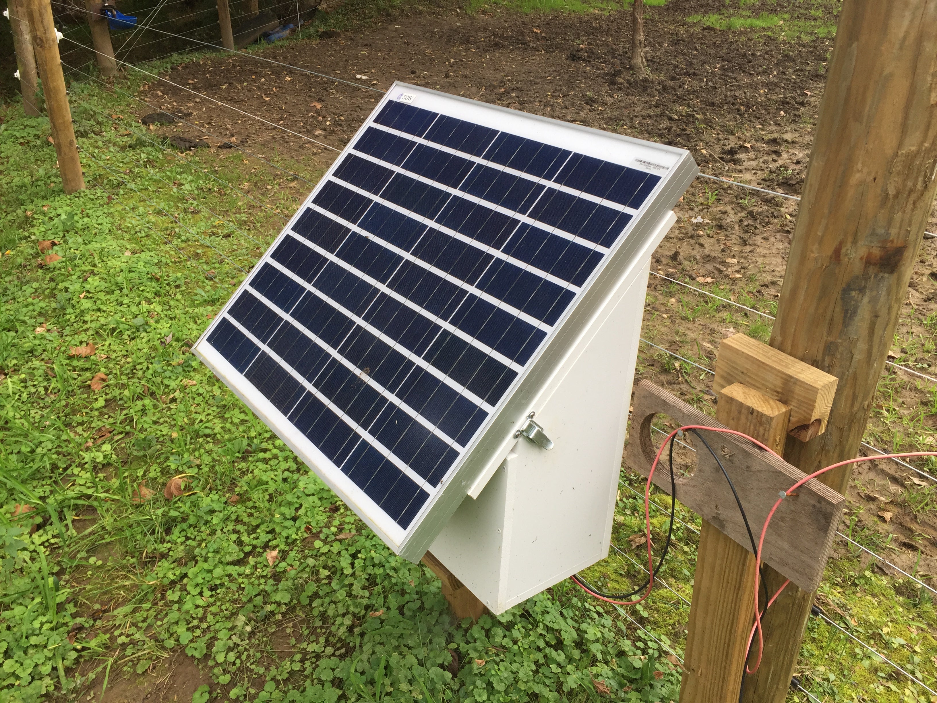 Solar Powered Electric Fence Kit