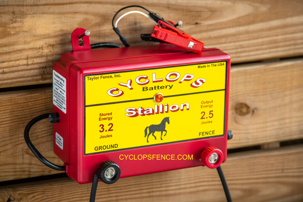 Buy Here! Cyclops STALLION 12V Battery Electric Fence Charger – CYCLOPS ...